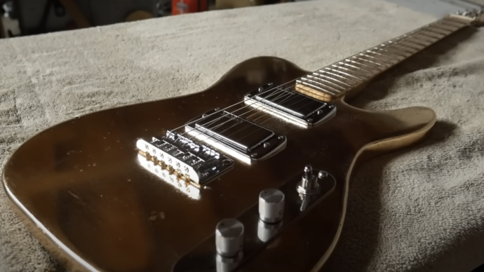 Here's A Guitar Made From 50 Pounds Of Copper Wiring - Gear Gods