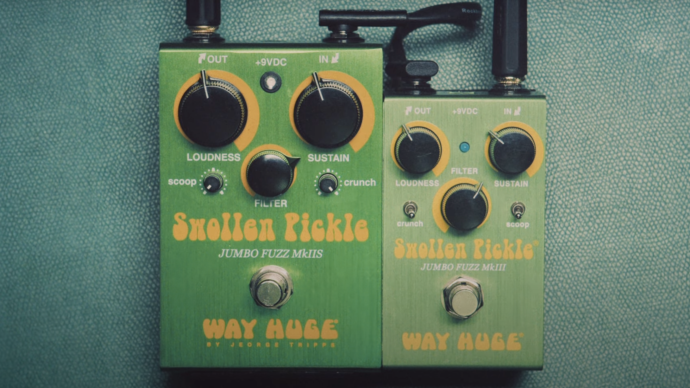 DUNLOP Drops Two New WAY HUGE Swollen Pickle Fuzz Pedals - Gear Gods