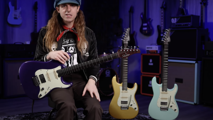 NICK JOHNSTON Celebrates One Decade With SCHECTER With Brand New ...