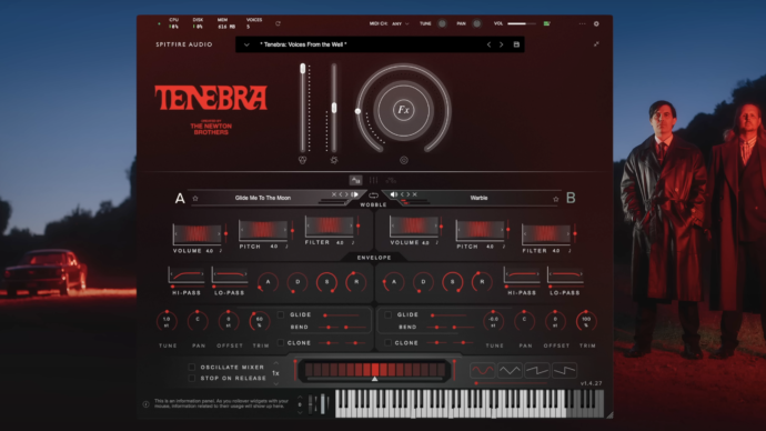 SPITFIRE AUDIO Teams With The Newton Brothers For A Suspenseful New Plugin, Tenebra - Gear Gods
